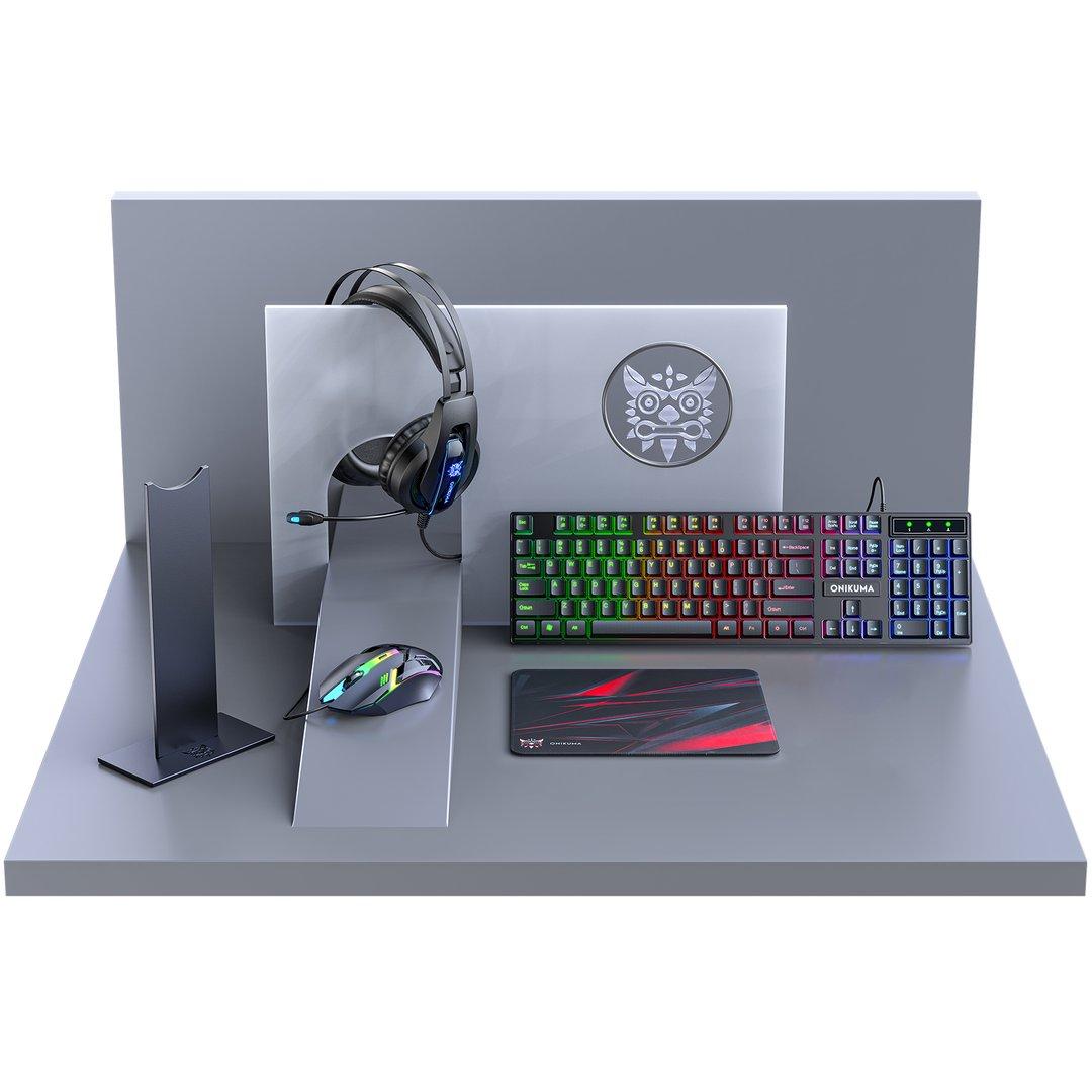 Onikuma - PAKET GAMING ONIKUMA 5 IN 1 TZ5005 DENGAN K16 RGB GAMING SET ...