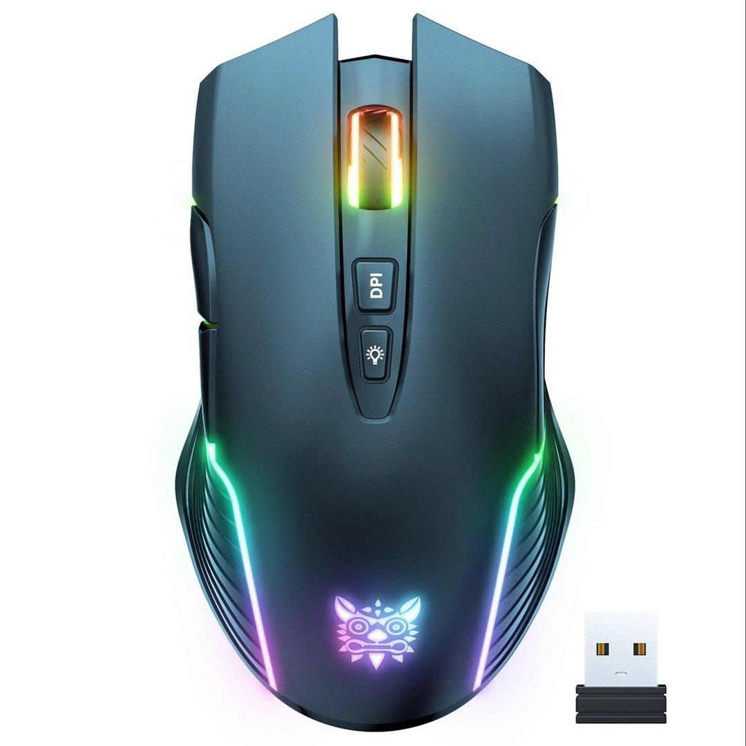 Onikuma - MOUSE GAMING ONIKUMA CW905 HITAM 6400 DPI WIRELESS MOUSE ...