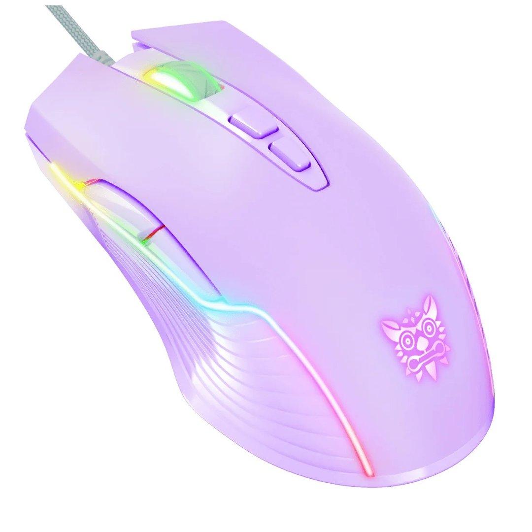 Onikuma - MOUSE GAMING ONIKUMA CW905 UNGU 6400 DPI WIRED MOUSE DENGAN ...